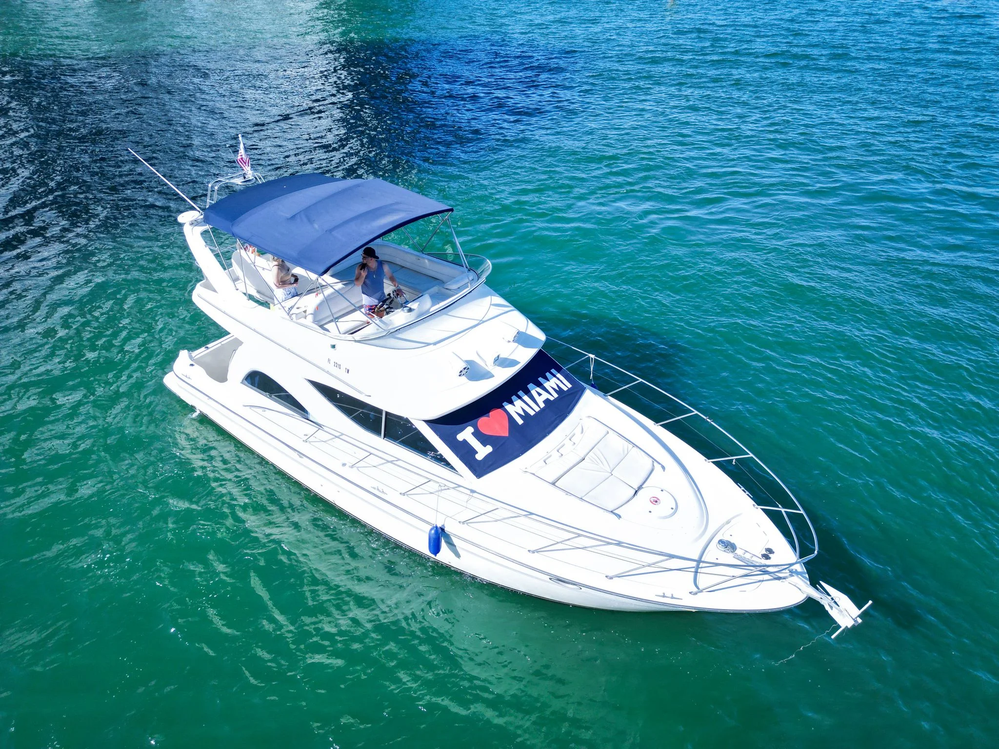 55ft Maxum Gallery - Miami Luxury Yacht Charter Photos